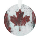 Personalized Canada Maple Leaf Ornament | Zazzle