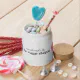 Personalized Candy Jar with Hard Candies | Zazzle