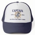 Personalized Captain First Mate Skipper Your Hat | Zazzle