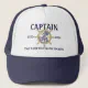 Personalized Captain First Mate Skipper Your Hat | Zazzle