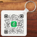 Personalized Cash App QR Code Keychain | Zazzle