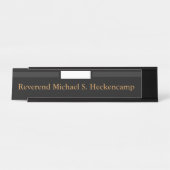 Personalized Catholic Priest Clergy Desk Name Plate | Zazzle