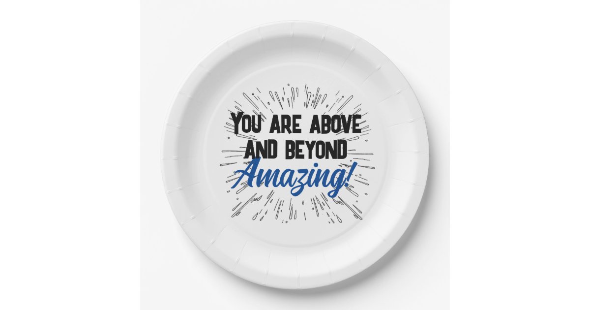 Personalized Celebration Paper Plates | Zazzle
