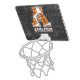 Personalized Chalkboard Basketball Letter A Mini Basketball Hoop | Zazzle