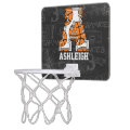 Personalized Chalkboard Basketball Letter A Mini Basketball Hoop | Zazzle