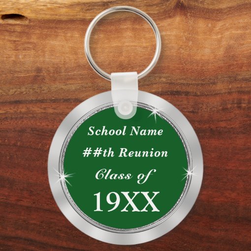 Personalized CHEAP Class Reunion Souvenir Ideas Keychain | Zazzle
