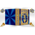 Personalized Cheerleading Binder, Blue and Gold 3 Ring Binder | Zazzle