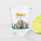 Personalized Cheers Cabo Wedding Favor Shot Glass | Zazzle