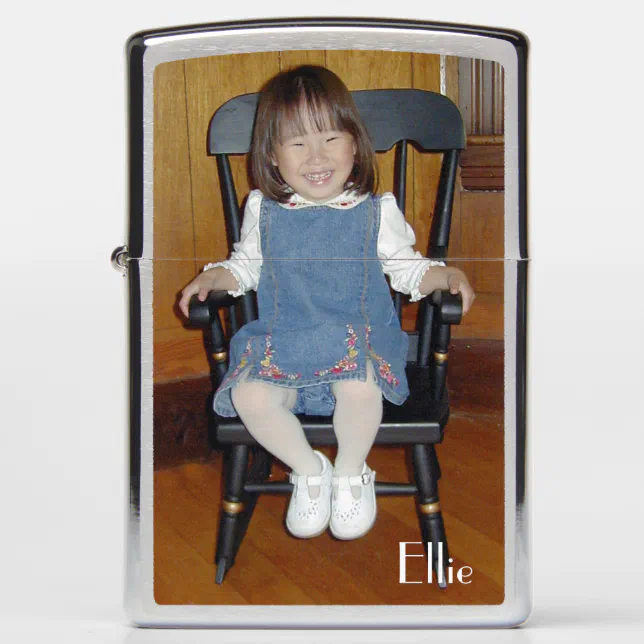 Personalized Child or Family Photo Zippo Lighter | Zazzle