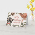 Personalized Child's Woodland Animals Birthday Card | Zazzle