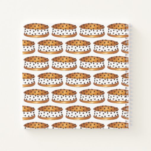 Personalized Chipwich Ice Cream Sandwich Foodie Notebook | Zazzle