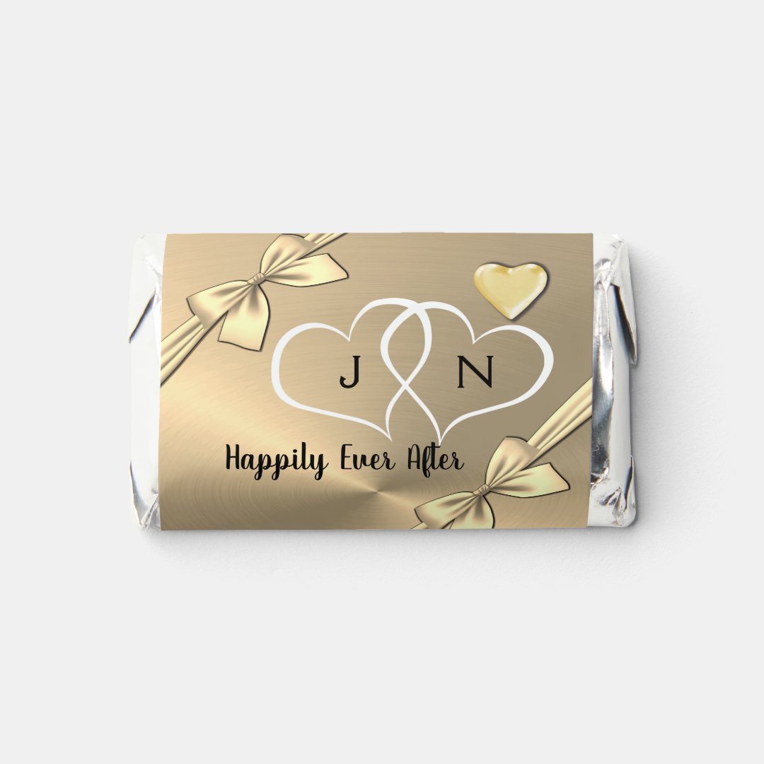 Personalized Chocolate Wrapper Wedding Favors | Zazzle