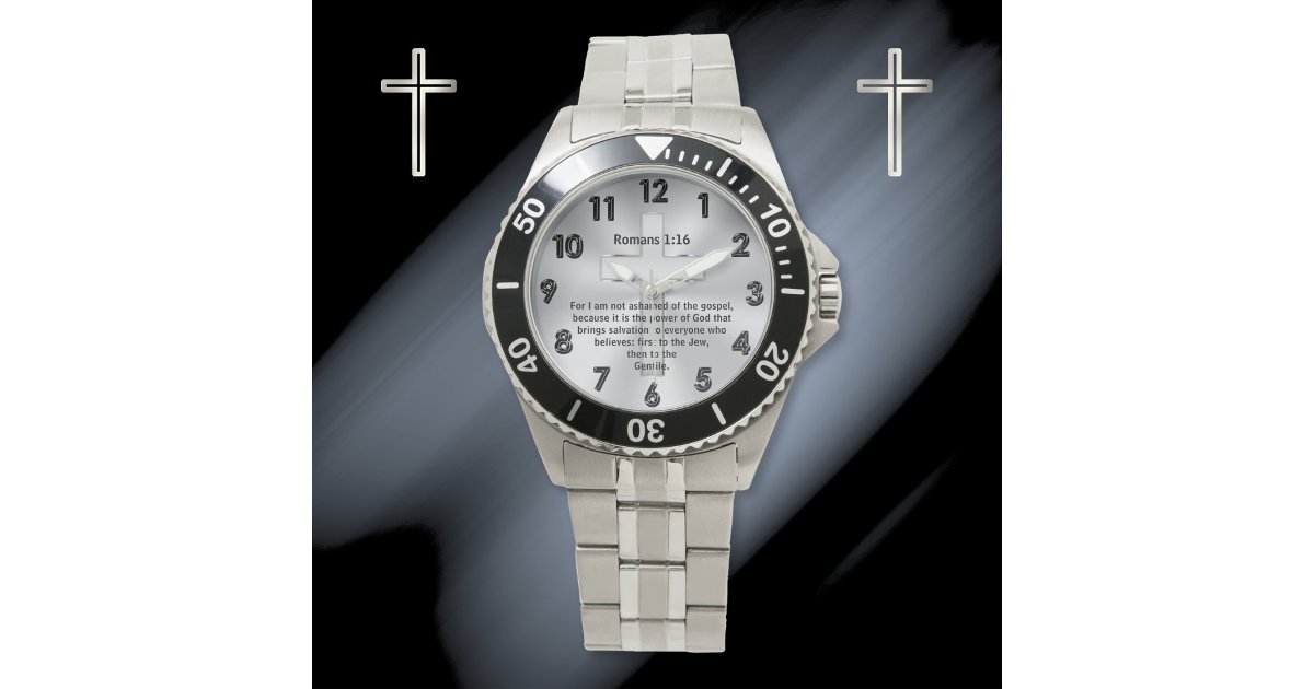 Personalized, Christian Watch for Men or Women | Zazzle