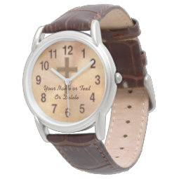 Personalized Christian Watches for Men or Women | Zazzle