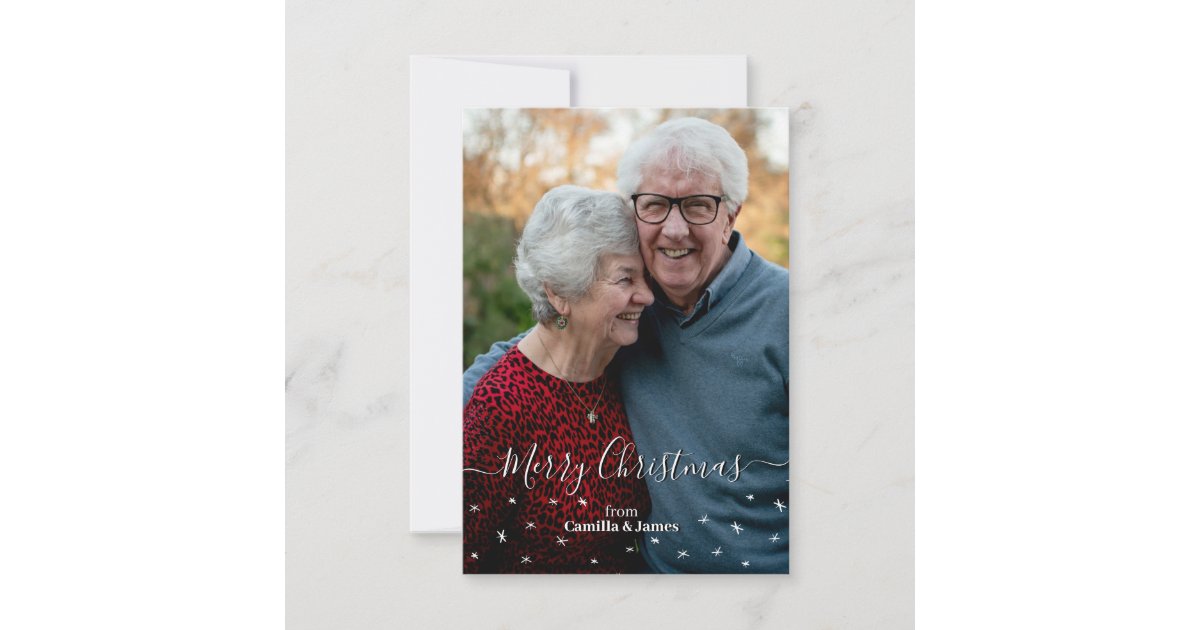 Personalized Christmas Greeting Card | Zazzle