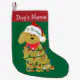 Personalized Christmas Lights Goldendoodle Small Christmas Stocking ...