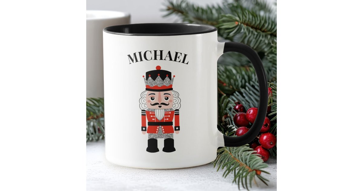 Personalized Christmas Nutcracker Mug | Zazzle