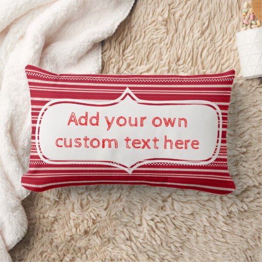 Personalized Christmas Pillow | Zazzle