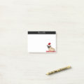 Personalized Christmas pug dog post it notes | Zazzle