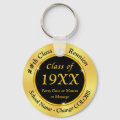 Personalized Class Reunion Keychains, Any YEAR Keychain | Zazzle