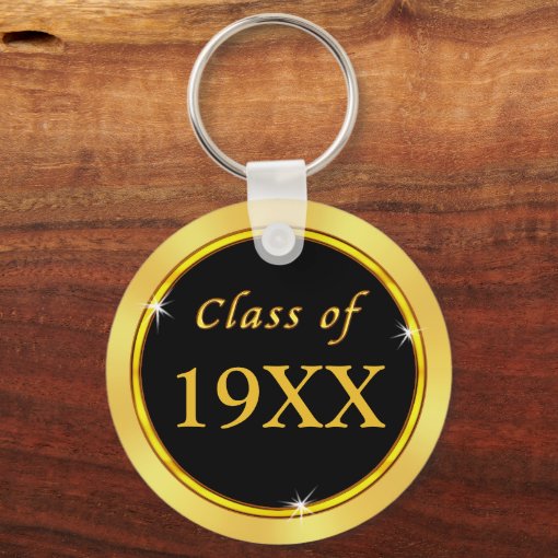 Personalized Class Reunion Keychains, Any YEAR Keychain | Zazzle