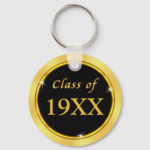 Personalized Class Reunion Keychains, Any YEAR Keychain | Zazzle