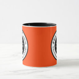 Personalized Class Reunion Mugs, Orange, White Mug | Zazzle