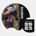 Personalized Class Year 2 Photo Football Yard Sign | Zazzle