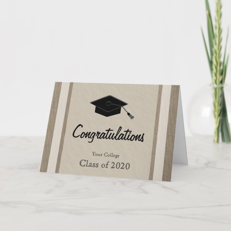 Personalized College Graduation Card | Zazzle