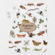 Personalized Colorful Vintage Insect Pattern Baby Blanket | Zazzle