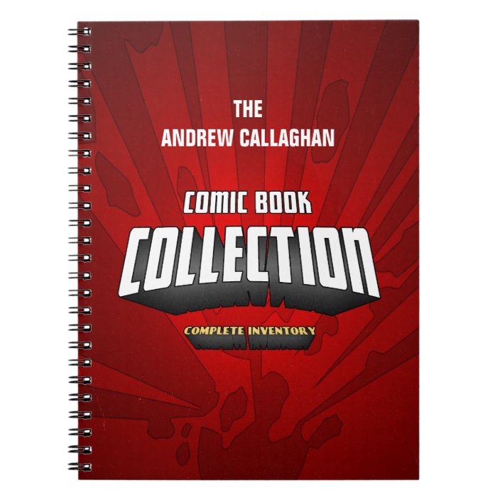 Personalized Comic Book Collection Inventory | Zazzle.com