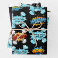 Personalized Comic Book Wrapping Paper Sheets | Zazzle