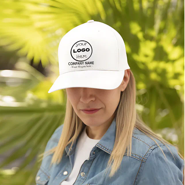 Personalized Company Logo Business Employee Trucker Hat | Zazzle
