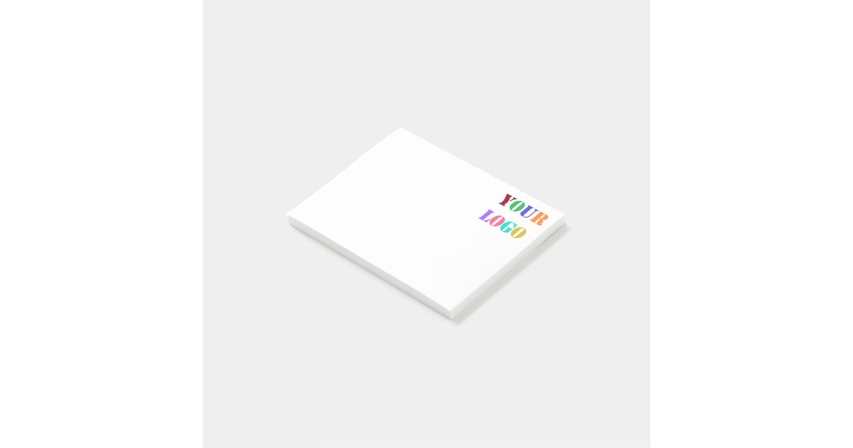 Personalized Company Logo Business Post-it® Notes | Zazzle