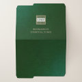 Personalized Company Logo Luxury File Folder Set | Zazzle