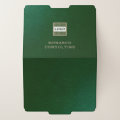 Personalized Company Logo Luxury File Folder Set | Zazzle