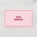Personalized Company Promotional Business Card | Zazzle