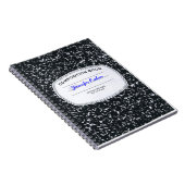 Personalized Composition Style Notebook | Zazzle