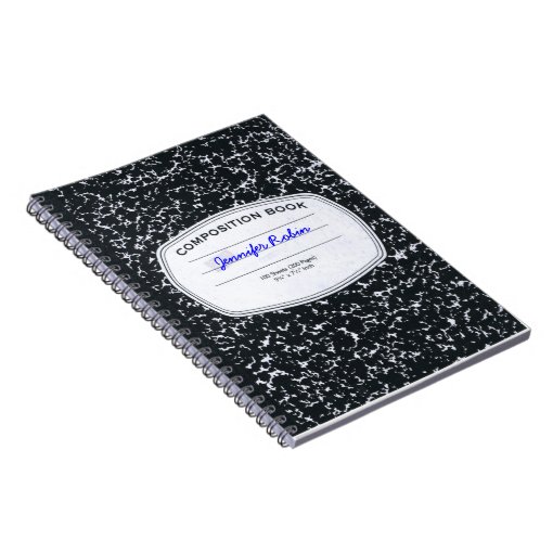 Personalized Composition Style Notebook | Zazzle