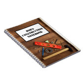 Personalized Construction Notebook | Zazzle