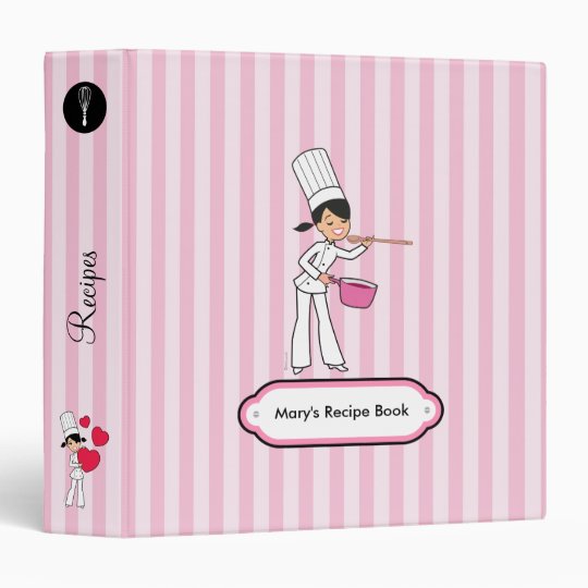 Personalized Cook Recipe Binder Organizer | Zazzle.com