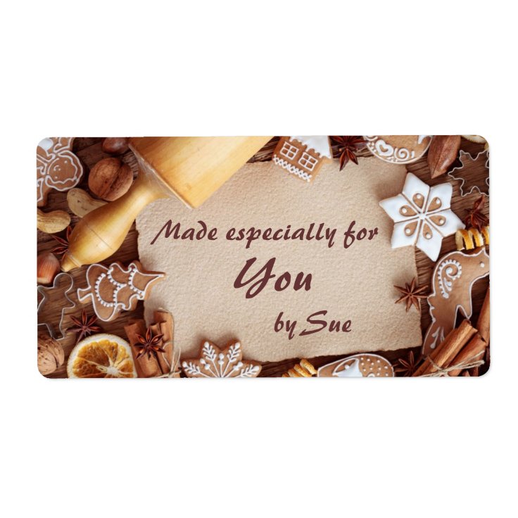 Personalized Cookie Gift Labels | Zazzle