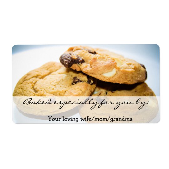 Personalized Cookie Label | Zazzle.com