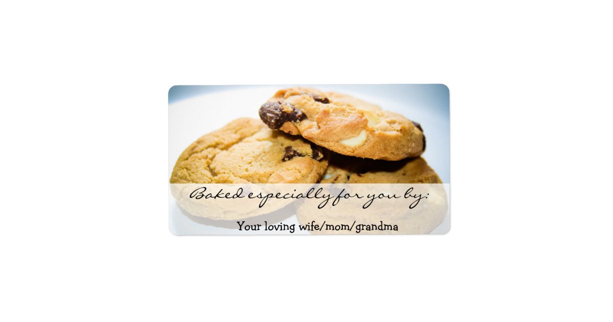 Personalized Cookie Label | Zazzle
