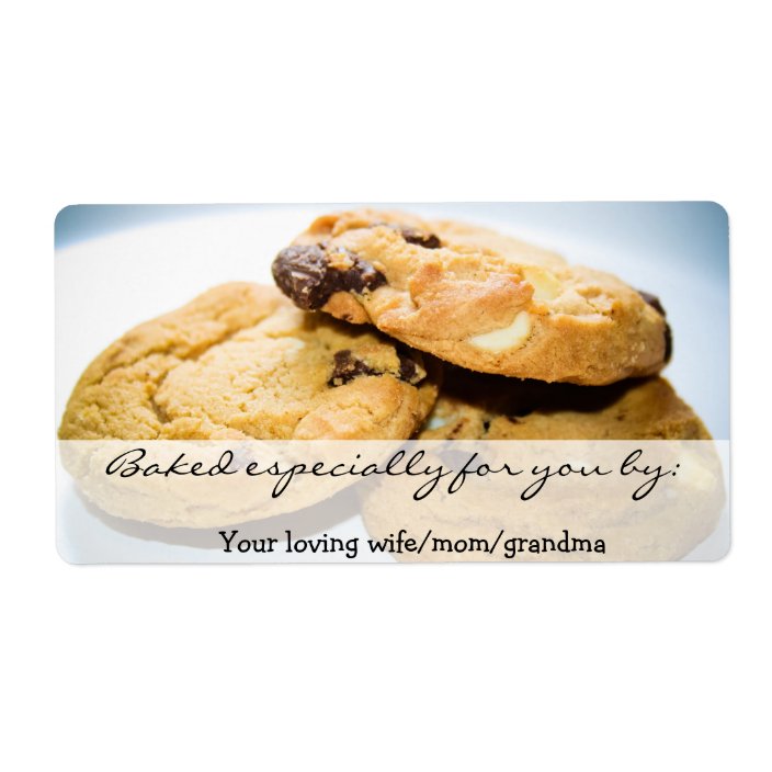 Personalized Cookie Label | Zazzle.com
