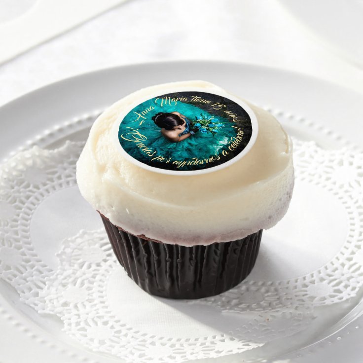Personalized cupcake topper sheets | Zazzle