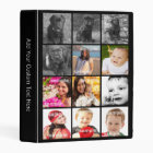 Custom 24 Photo Collage Mini Binder | Zazzle.com