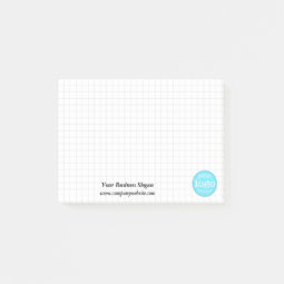 Personalized Custom Business Company Logo Office Post-it Notes | Zazzle