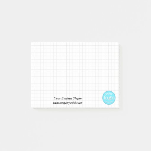 Personalized Custom Business Company Logo Office Post-it Notes | Zazzle