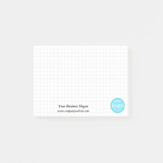 Personalized Custom Business Company Logo Office Post-it Notes | Zazzle.com